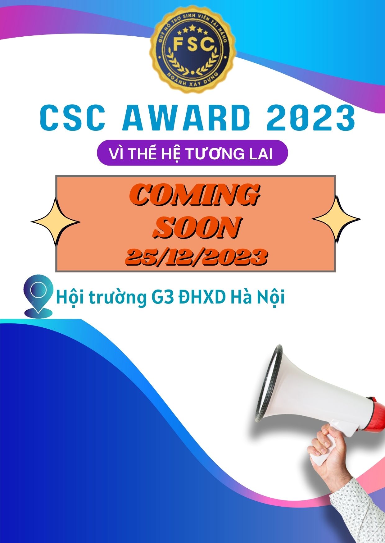 CSC Award 2023 - Vì thế hệ tương lai